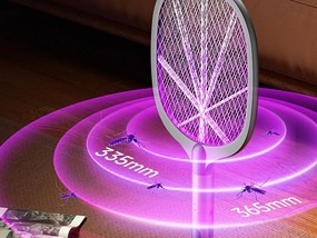 Verk Group Elektrická plácačka na mouchy a komáry uv insekticidní lampa se stojanem
