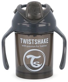 Twistshake Dětský hrnek učící 230 ml 4+černá