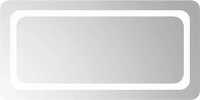 Koupelnové zrcadlo s LED osvětlením 80 x 40 cm 151785
