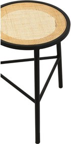 Černá/v přírodní barvě ratanová stolička Depok – Premier Housewares
