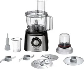 BOSCH MCM3401M černá-nerez / Kuchyňský robot / 800W / 2.3 l / 2 rychlo