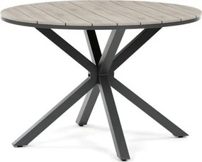 Zahradní stůl Autronic 110x110 cm šedá Hliník AZT-S1430 GREY