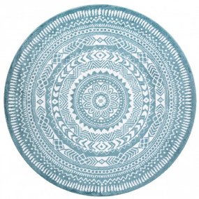 Kusový koberec Napkin blue kruh-160x160 (průměr) kruh