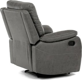Polohovací křeslo šedé TV-4092 GREY3