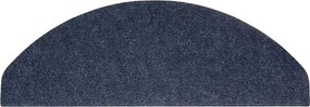 Samolepicí nášlapy na schody 15 ks 65x22,5x3,5 cm modré 136399