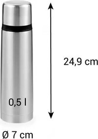 TESCOMA Termoska s hrníčkem CONSTANT Tandem 0,5 l, nerez