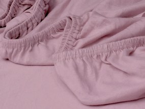 XPOSE® Jersey  prostěradlo Exclusive  - levandulové 180x200 cm
