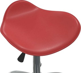 Kancelářská židle vínová umělá kůže 3088561