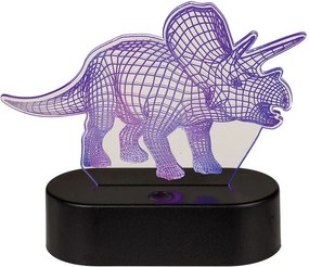 Dětská lampička 3D TRICERATOPS