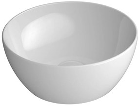 GSI GSI, PURA keramické umyvadlo na desku, průměr 32cm, bílá ExtraGlaze, 885411