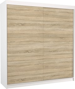 ADRK Furniture Skříň s posuvnými dveřmi TERECIA 200 SW-TER-W+S-200+A500