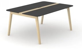 NARBUTAS - Jednací stůl NOVA WOOD HPL 180x120 cm