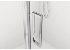 Cerano Porte, 1-křídlé sprchové dveře 100x195 cm, 8mm čiré sklo, chromový profil, CER-CER-413480