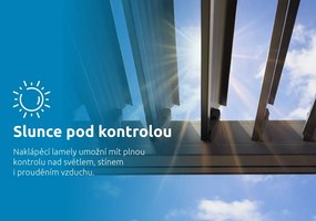 Bioklimatická pergola Marimex 3x4 m | 11640722