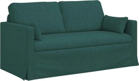 Set pohovek 2 ks Tmavě zelená textil 3407540