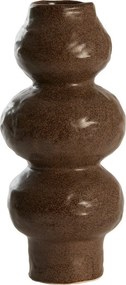 Hnědá keramická váza (výška 33,5 cm) Rogano – Light &amp; Living