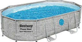 Bestway Bazén Power Steel Vista 488 x 305 x 107 cm