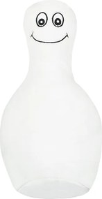 Bellatex Tvarovaný polštářek Bílá 45x25 cm