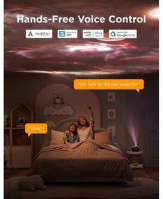 Govee - Galaxy Light Projector 2 Pro Matter s reproduktorem Wi-Fi