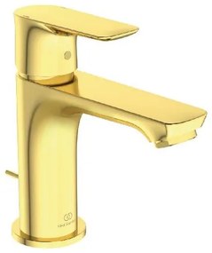 Ideal Standard Connect Air - Umyvadlová baterie Slim s výpustí, Brushed Gold A7007A2