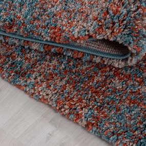 Ayyildiz Kusový koberec ENJOY 4500, Terra Rozměr koberce: 80 cm KRUH