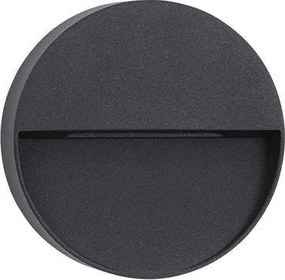 NV 9492680 Venkovní nástěnné svítidlo ARNE antracitový hliník a čirý akryl LED 1.5W 3000K 220-240V 50st. IP54 - NOVA LUCE