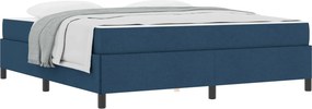 Postel s boxspringem Modrá 180 x 200 cm textil 3398884