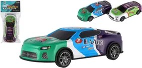 TEDDIES Auto závodní / Autíčko na setrvačník / Plast / 17 cm / 2 barvy