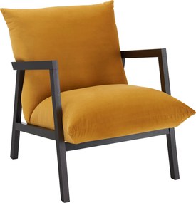 XXXLutz KŘESLO, textil, žlutá Carryhome - Křesla klasická - 002300014801