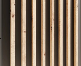 ADRK Furniture Skříň Neri 100 se zrcadly W-NER-100-WB