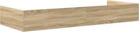 Rám postele se zásuvkou Sonoma dub 80 x 200 cm Kompozitní dřevo 3335239