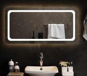vidaXL Koupelnové zrcadlo s LED osvětlením 100x50 cm [151792]