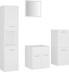 Set koupelnového nábytku bílý dřevotříska 3070901