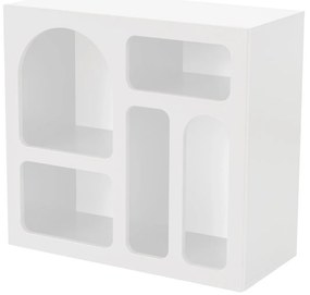 Kalune design Konzolový stolek LESA bílý