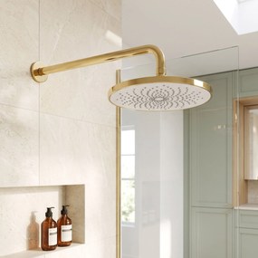 Rea, Kulatá dešťová sprcha REA JS-021 Gold Brush, REA-P0391