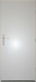 Hörmann ZK Plechové dveře 80 P, 800 × 1970 mm, pozinkované lakované, pravé, bílé, plné