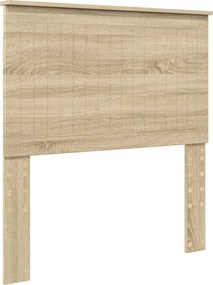 Rám postele s čelo Sonoma 90 x 190 cm Masivní borové dřevo 3411066
