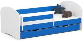 Dětská postel SMILE 160x80 cm modrá