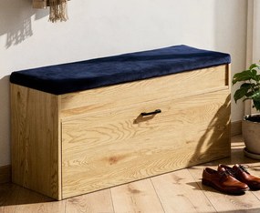 JU Skříň na boty se sedákem 100 x 35 x 49 cm