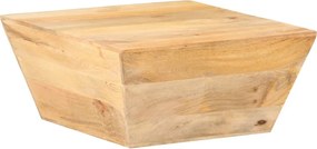Konferenční stolek ve tvaru V 66 x 66 x 30 cm masivní mangovník 320387