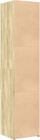 Skříň highboard dub sonoma 40 x 42,5 x 185 cm kompozitní dřevo 3281443