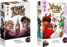 iello 2 hry – Time Bomb a Ninja Academy, 8+ francouzská verze