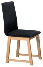 Jídelní židle, Hedvika TYP 6, dub grandson/černá