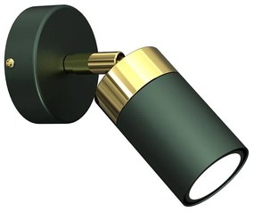 Milagro | Nástěnné bodové svítidlo JOKER 1xGU10/25W/230V zelená | MI1672