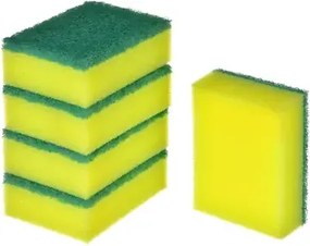 Vileda Tip-Top houbička na nádobí žluto-zelená / Houbička na nádobí /