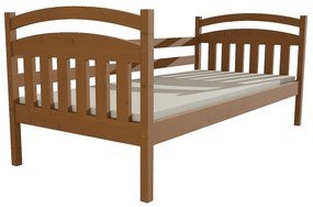 Dětská postel masiv 016 borovice masiv 80 x 200 cm dub