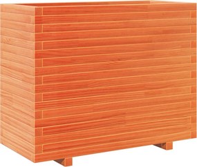 Zahradní truhlík voskově hnědý 90x40x72,5 cm masivní borovice 3282596