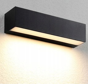 20cm Led Fasádní svítidlo zahradní venkovní nástěnné svítidlo IP65 nástěnné 12W