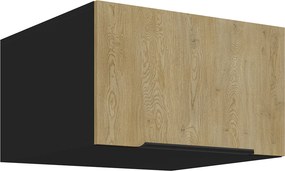 CREMONA cc | horní skříňka 60 NAGU-36 1F výklopná | 60 cm | HLUBOKÁ | černá/cremona
