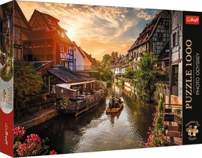 TREFL PUZZLE PREMIUM Photo Odyssey Malé Benátky v Colmaru 68x48cm 1000 dílků tr10816